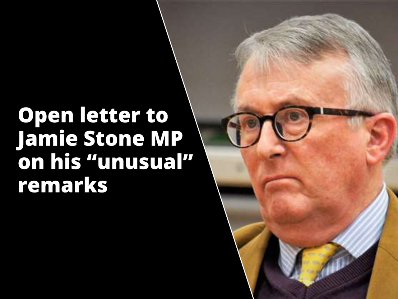 Open letter to Jamie Stone MP on his “unusual’ remarks - LGB Alliance UK